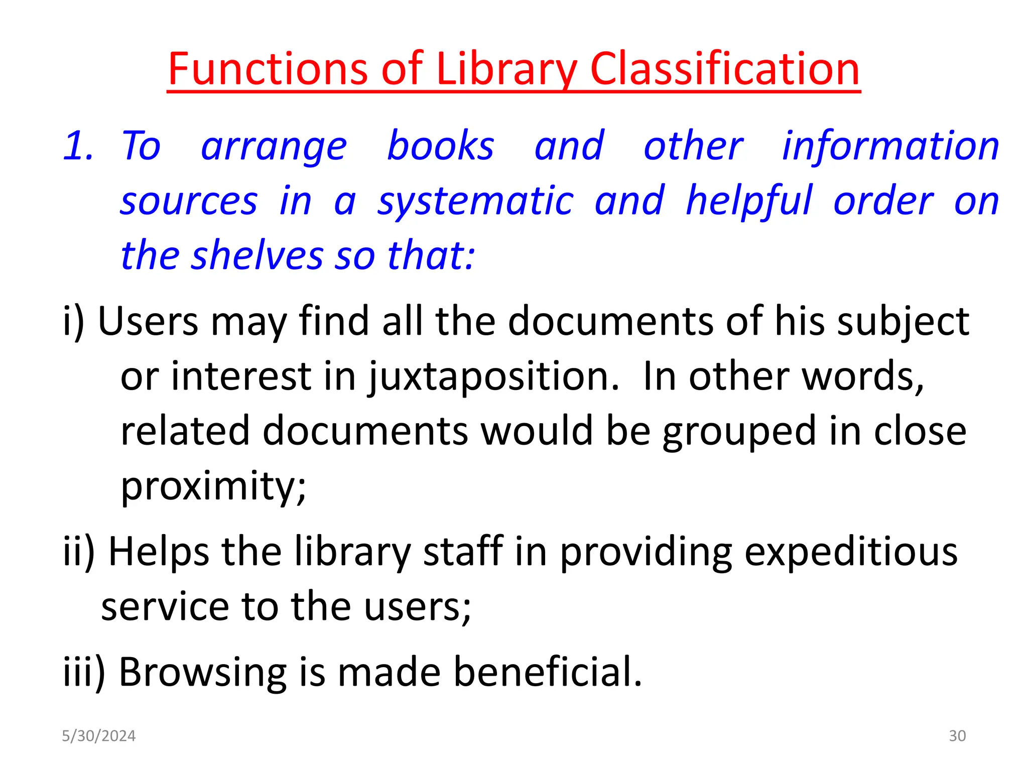 Lirary Classification-Need and Purpose.ppt