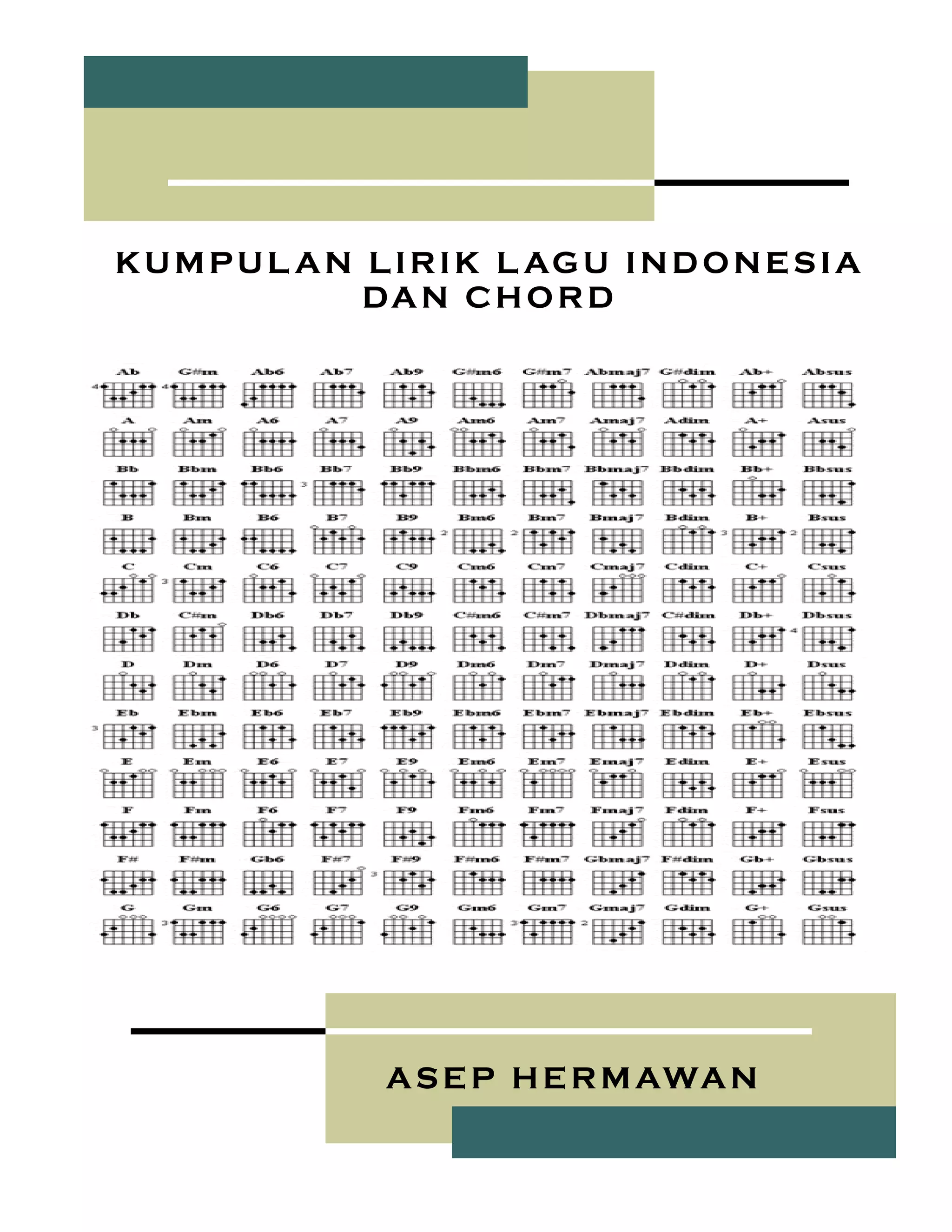 Lirik dan-chord-lagu-indonesia2 | PDF