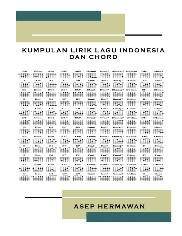 Lirik dan-chord-lagu-indonesia2 | PDF