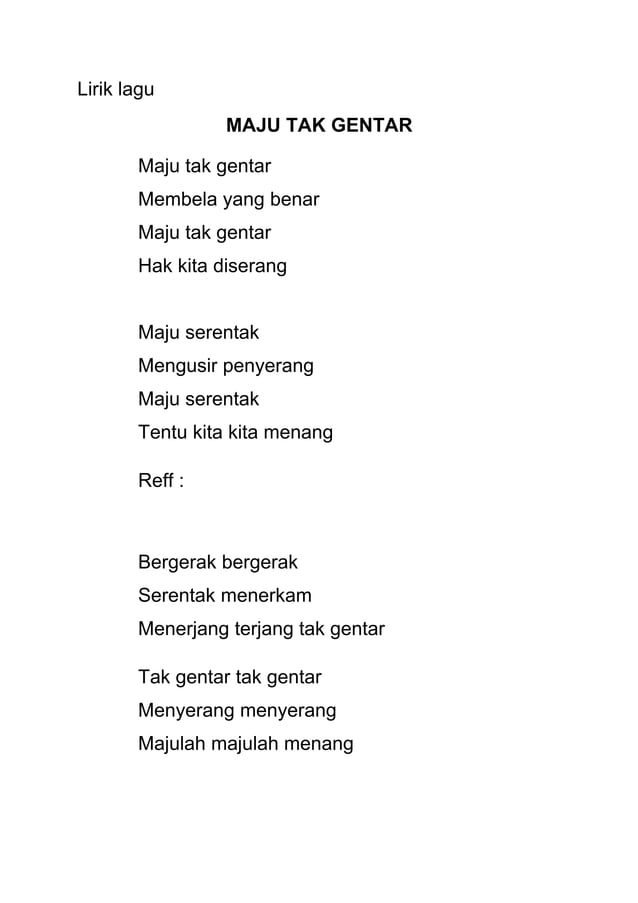 Lirik lagu mengheningkan cipta Lirik lagu mengheningkan cipta