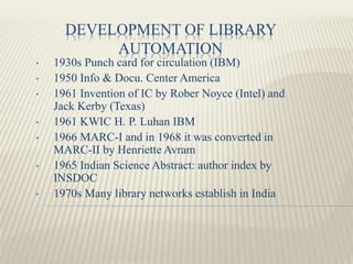 Library Automation & Criteria for selection Library Software | PPTX