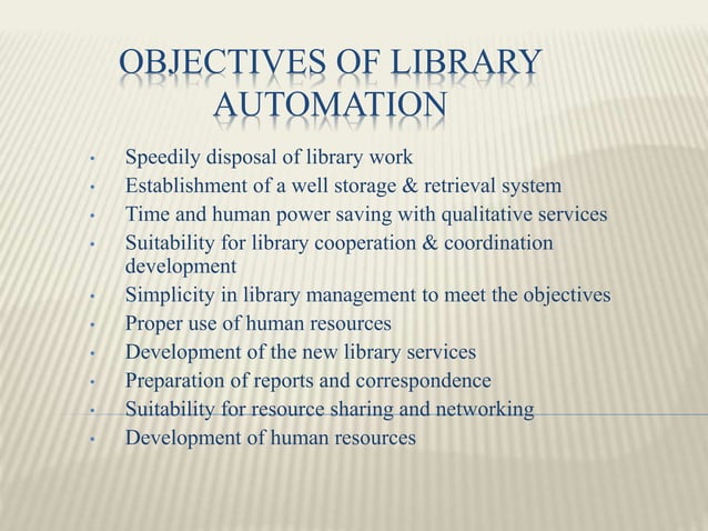 Library Automation & Criteria for selection Library Software | PPTX