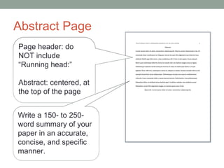 apa style | PPT