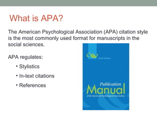 apa style | PPT