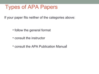 apa style | PPT
