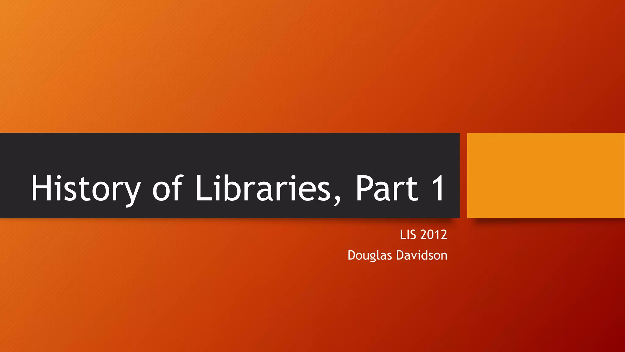Lis 2012 Week 1 Lecture Notes Ppt