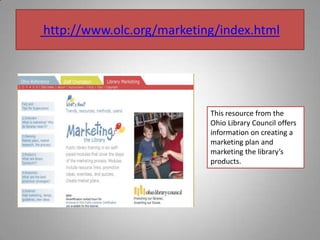 Library Marketing Resources | PPTX