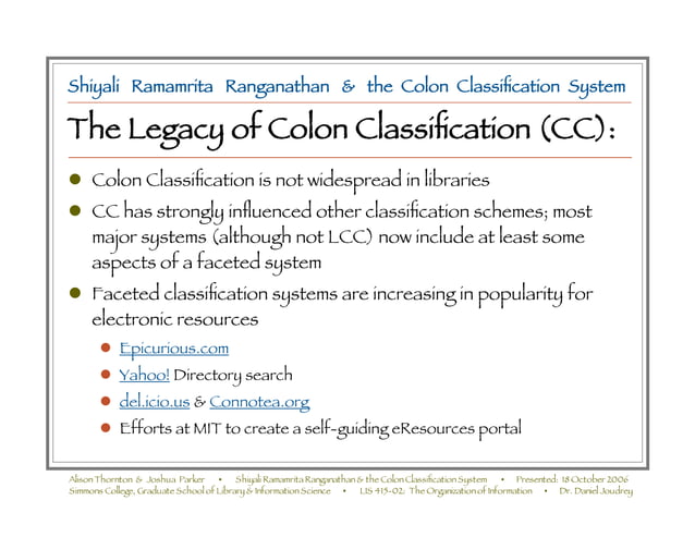 Lis415 ranganathan | PPT