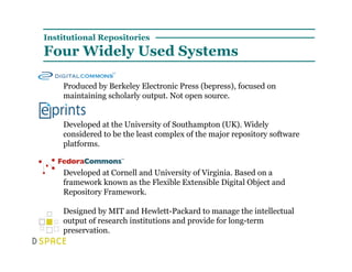 Institutional Repositories | PDF
