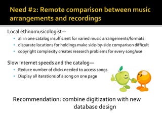 Technology Proposal: Digitization and a Multimedia Database | PPTX | Technology & Computing