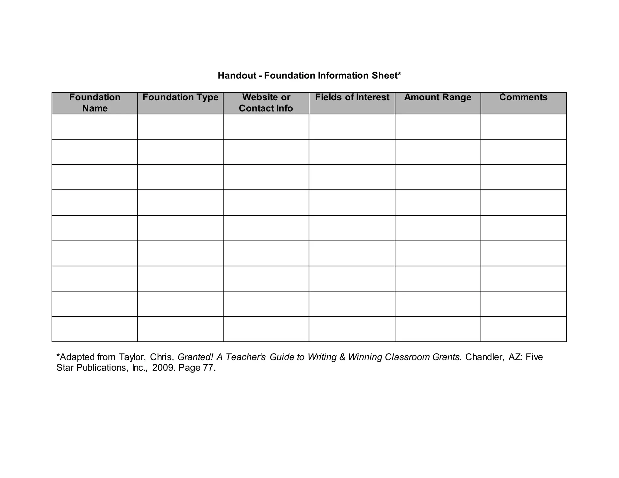 Handout | DOCX