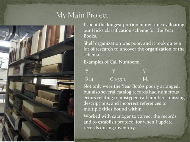 LIS698 Practicum Presentation Bieck | PPT