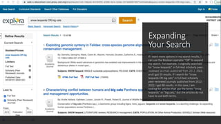 Explore Your World with EBSCO's Explora | PPTX