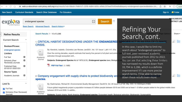 Explore Your World with EBSCO's Explora | PPTX