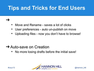 Cascade Server Tips & Tricks | PPT