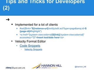 Cascade Server Tips & Tricks | PPT