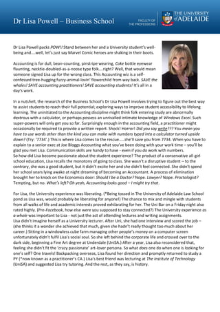 Accounting Pow Wow - Dr Lisa Powell | PDF