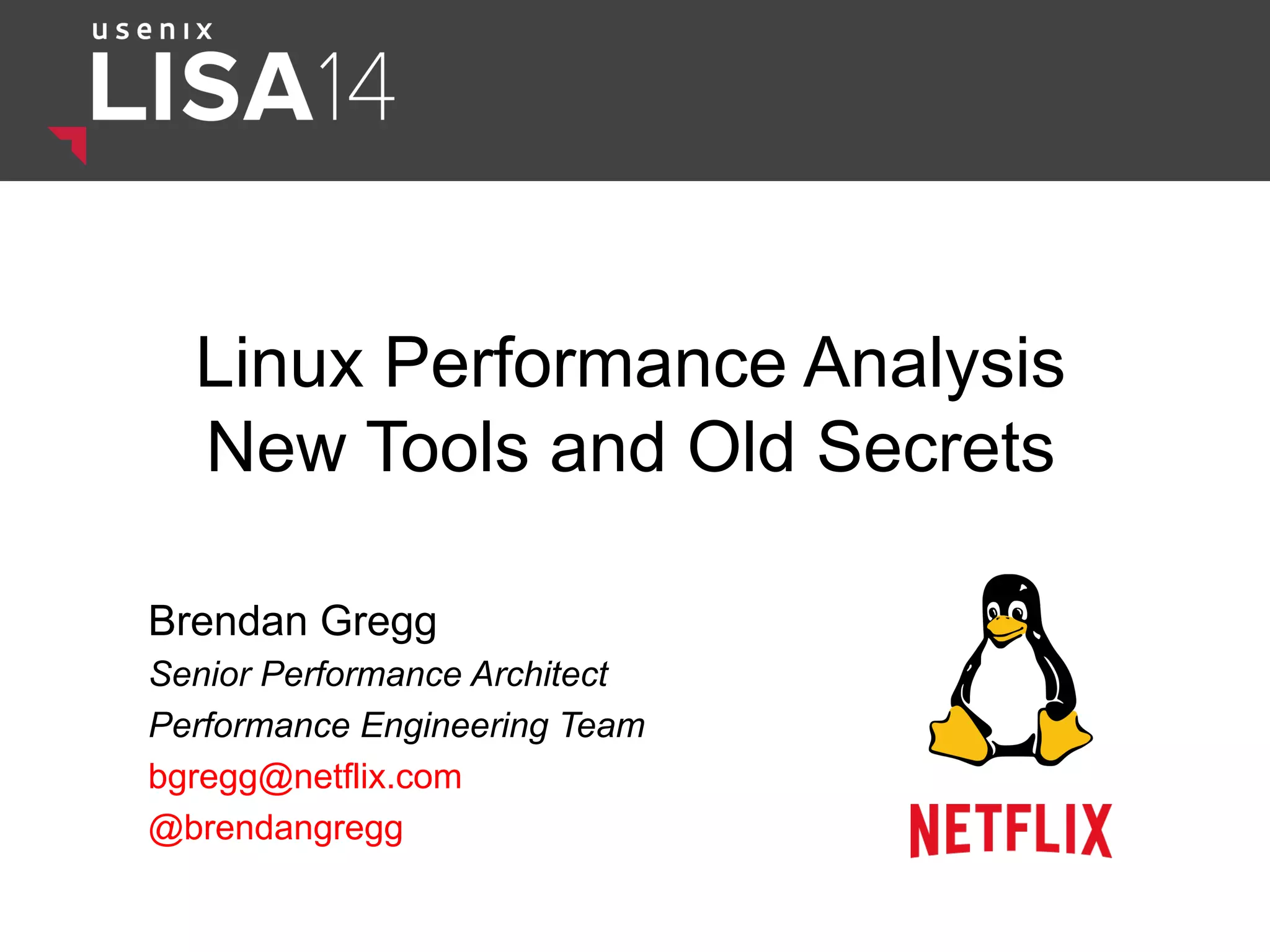 Linux Perf Tools | PPT
