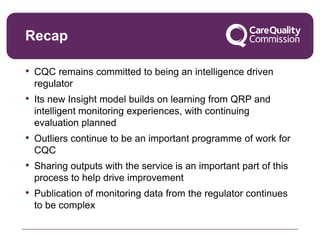 Learning from the Care Quality Commission | PPT