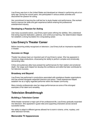 Lisa Emery_ A Complete Look at the Acclaimed Actress and Her Career.docx