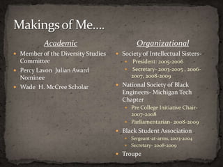 Visual Resume- Lisa Grayson | PPTX