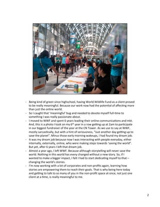 The Power of Storytelling | Lisa Horvat, Strategic Storytellers Inc. | PDF