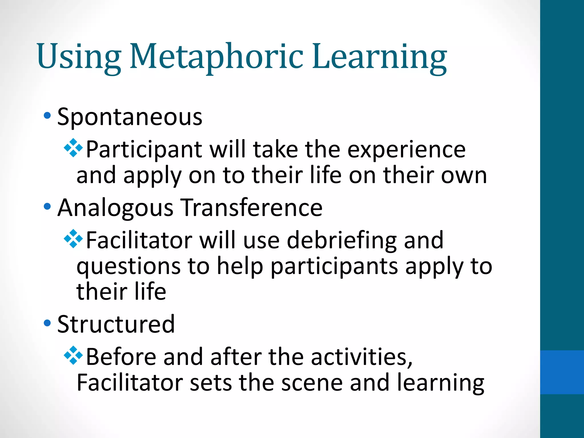The Adventure Paradigm - Providing opporutnities for risk for people ...