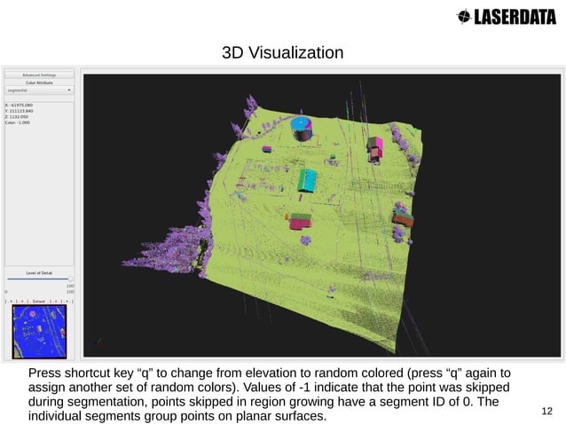 Point cloud classifiation including Powerlines with Laserdata LIS Software | PPT