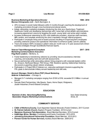 Lisa Menner Resume | PDF