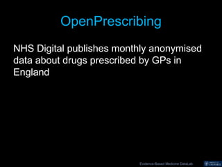 EBM DataLab Presentation from OpenCon Oxford | PPT
