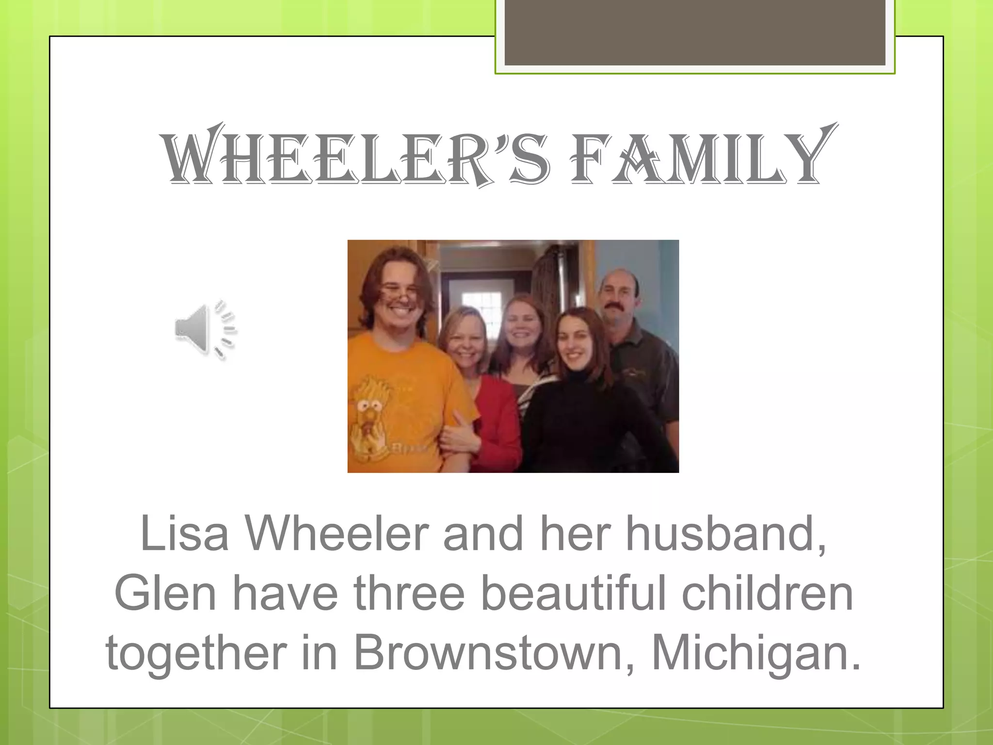 Lisa wheeler 1 | PPTX | Books and Literature