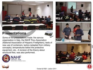 International Flashover-CFBT Instructors meeting - Lisbon 2011 | PPT