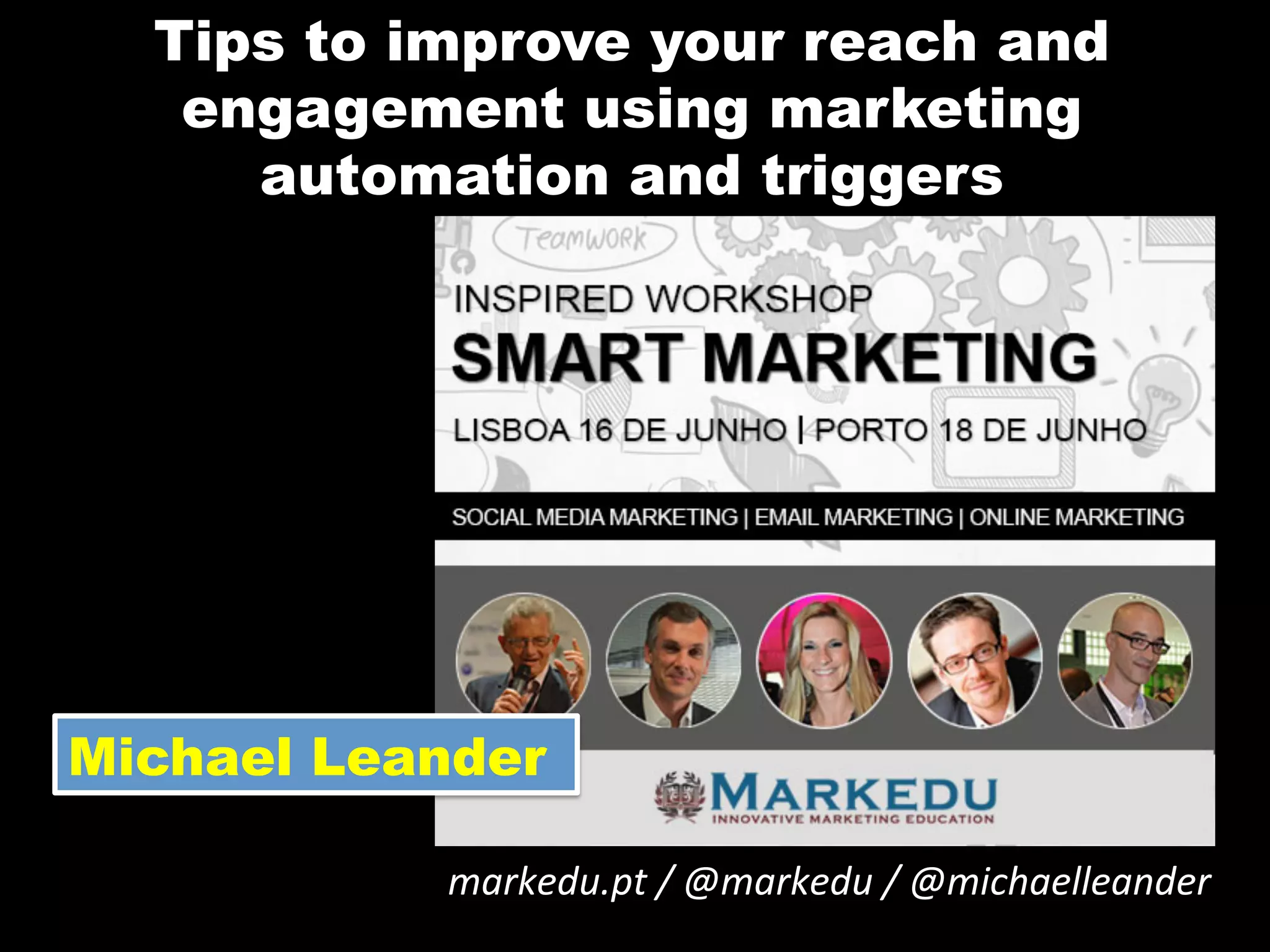 Smarten up your social media & online marketing : 5 tips to improve your reach and engagement ...