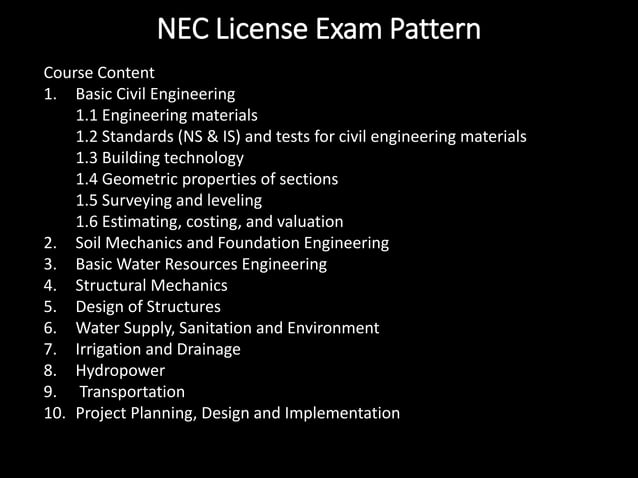 Nepal Engineering Liscence_Introduction.pptx | Civil Engineering ...