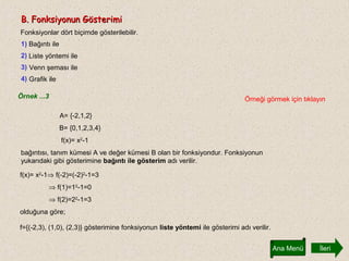 LİSE - FONKSİYONLAR | PPT