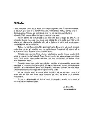 Lise bourbeau asculta-ti corpul | PDF
