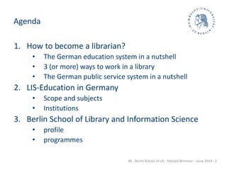 Library ad Information Science Education in Germany | PDF