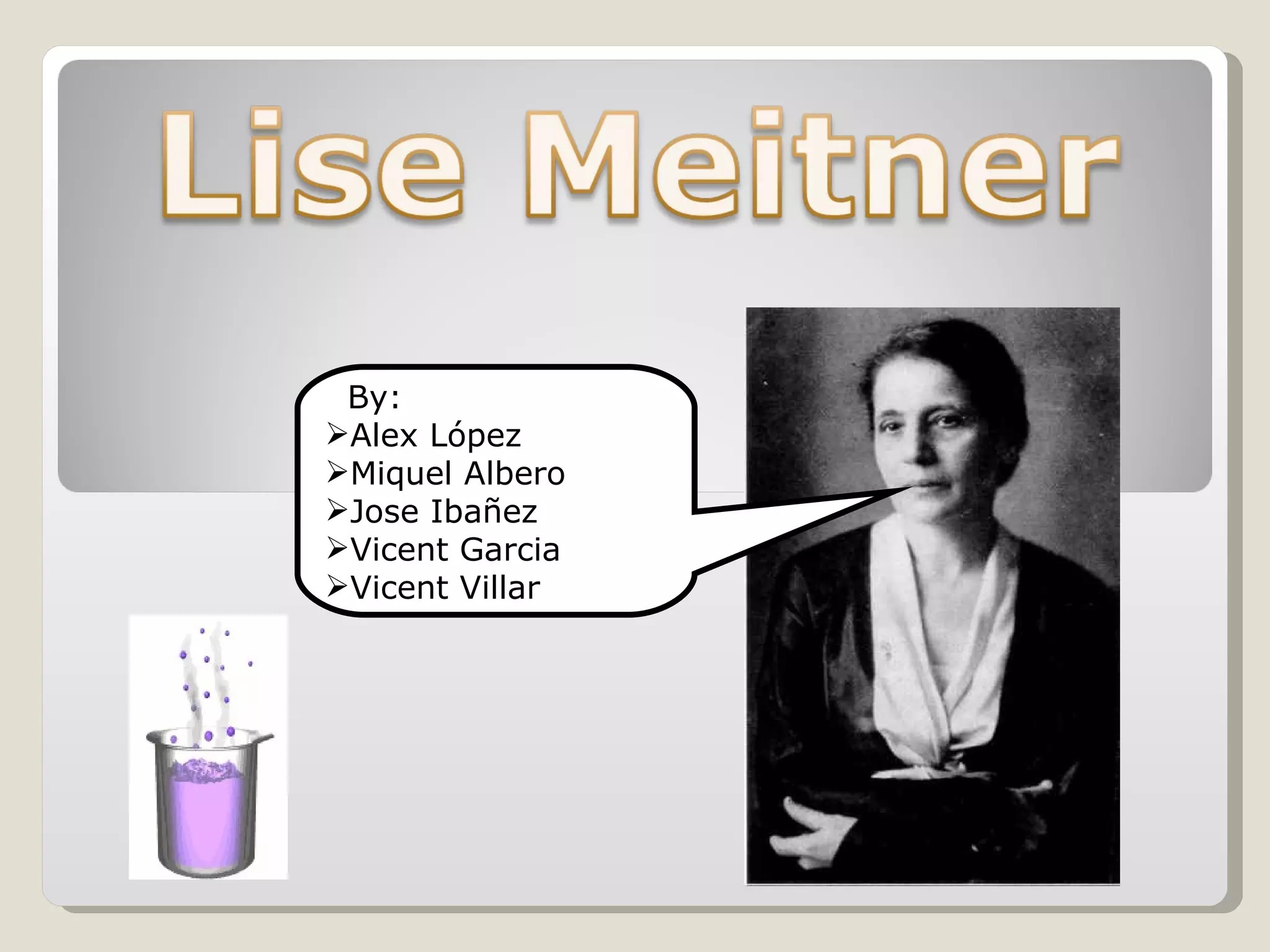 Lise meitner | PPT