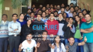 Serosoft Culture Code | PDF | Business and Finance