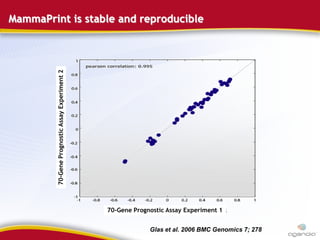 MammaPrint: From Bench to Bedside | PDF