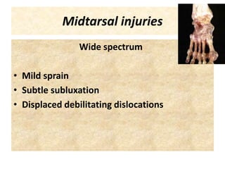 Lisfranc injuries -surgical management , dr mohamed ashraf ,HOD ...