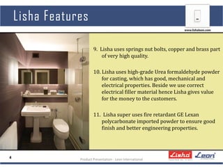 Lisha product presentation | PDF