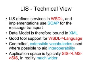 Workday / IMS Intro to LIS | PDF