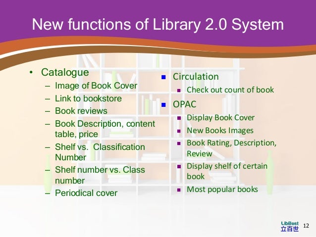 LibBest Library Information Systems, June 2019