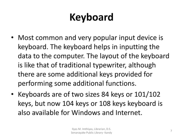 Diploma In Library Science Level II Information & Communication ...