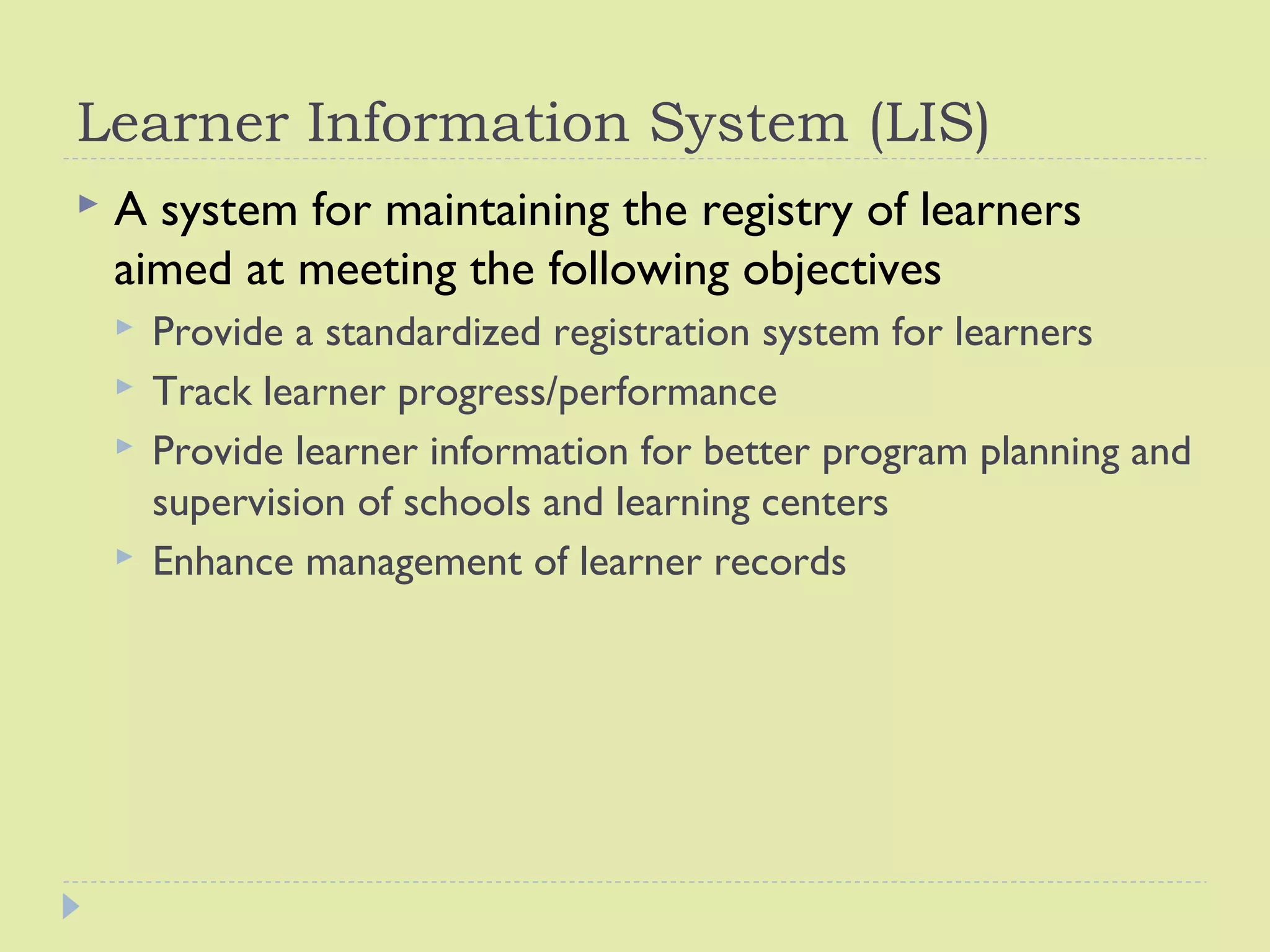 LIS MANUAL | PPT