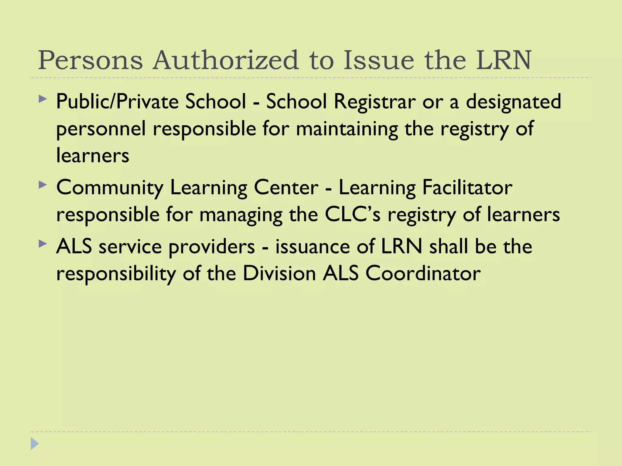 Learner Information System | PPT