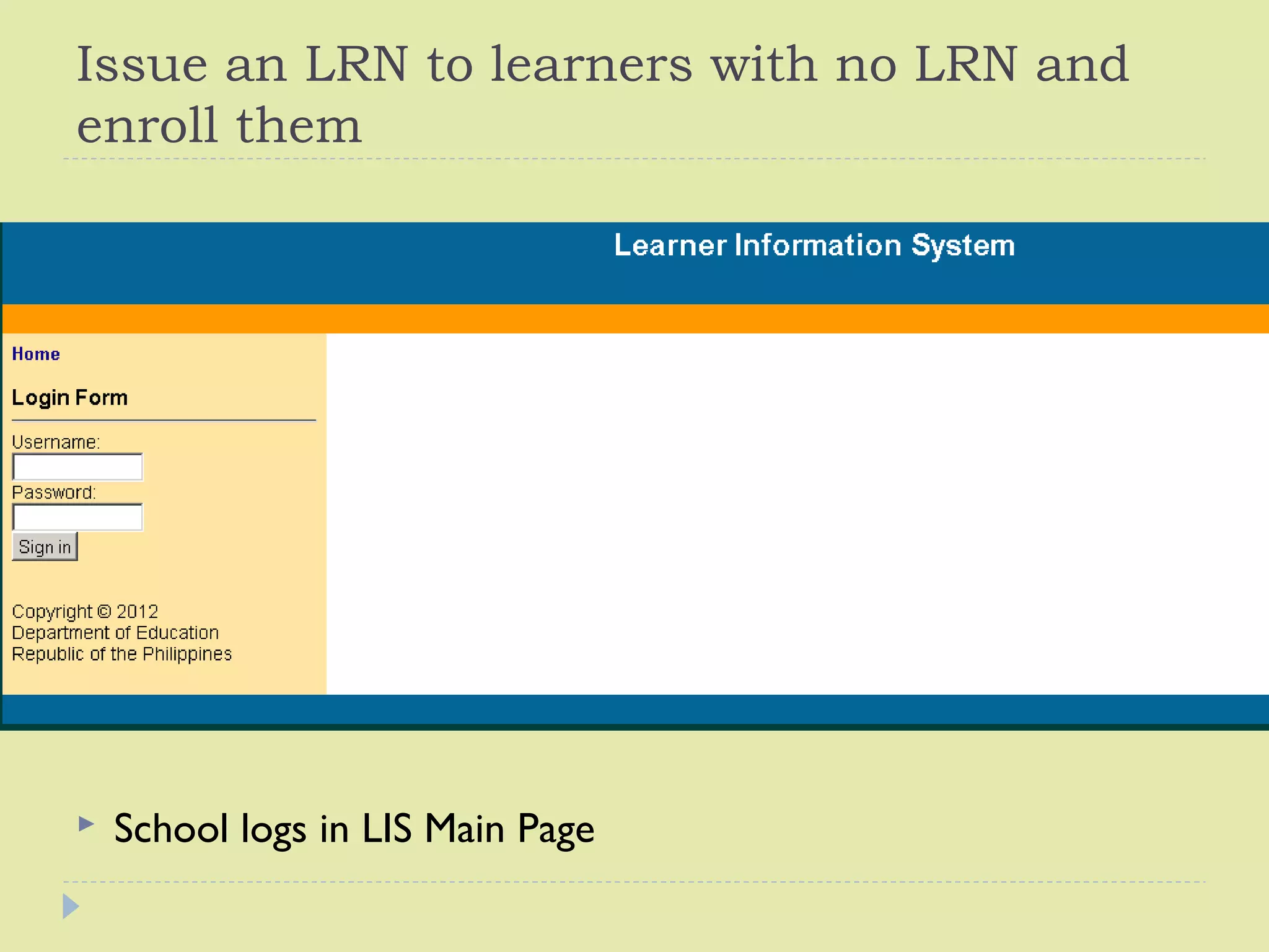 Learner Information System | PPT