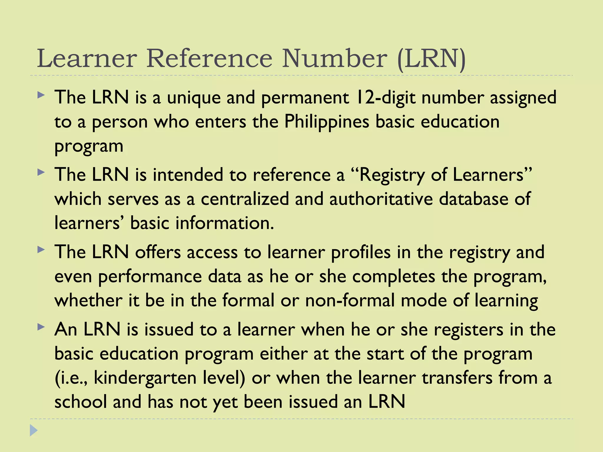 Learner Information System | PPT