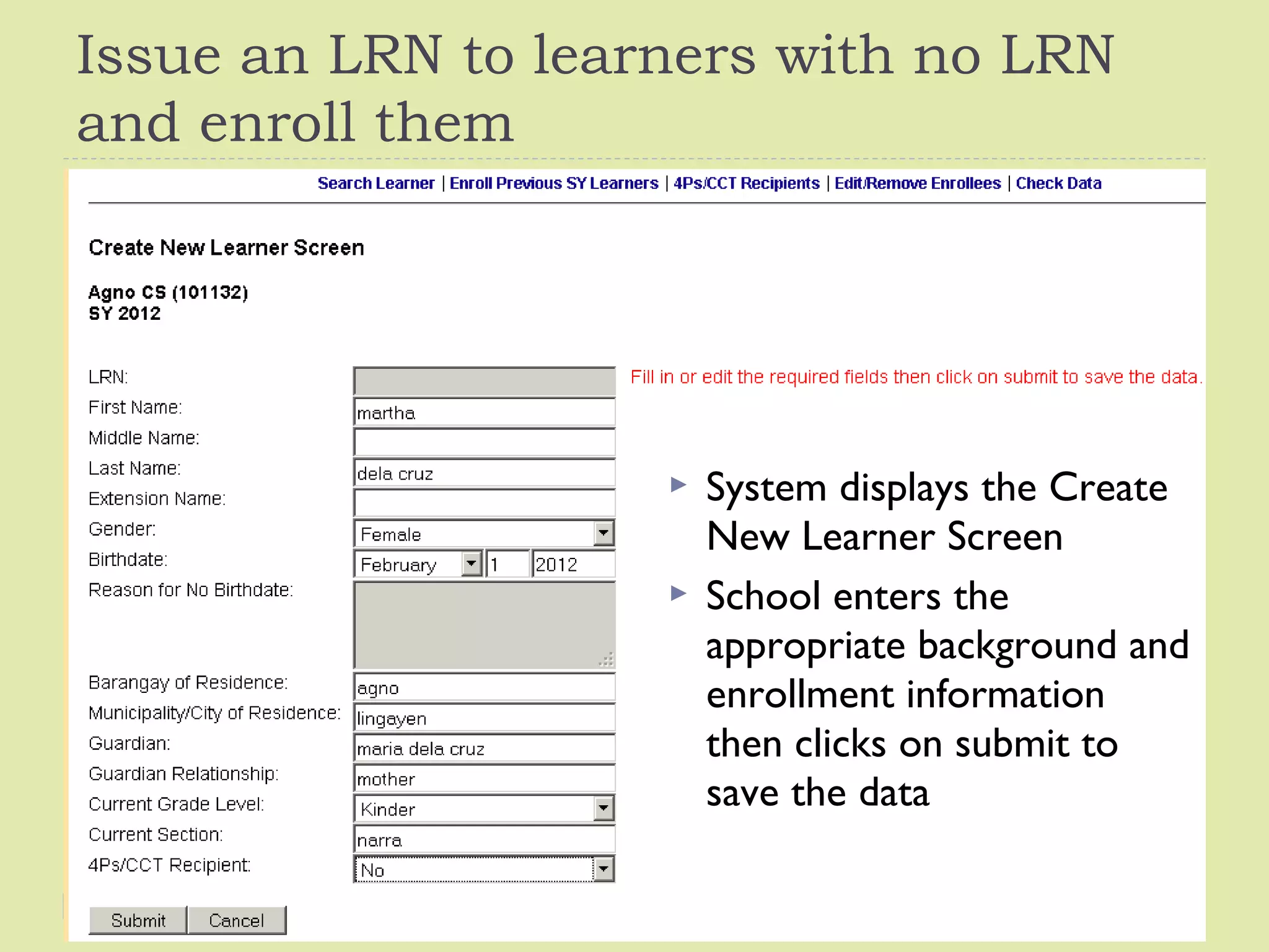 Learner Information System | PPT